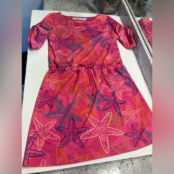Tracy Negoshian | Dresses | Trace Negshian Hot Pink Starfish Dress Size ...